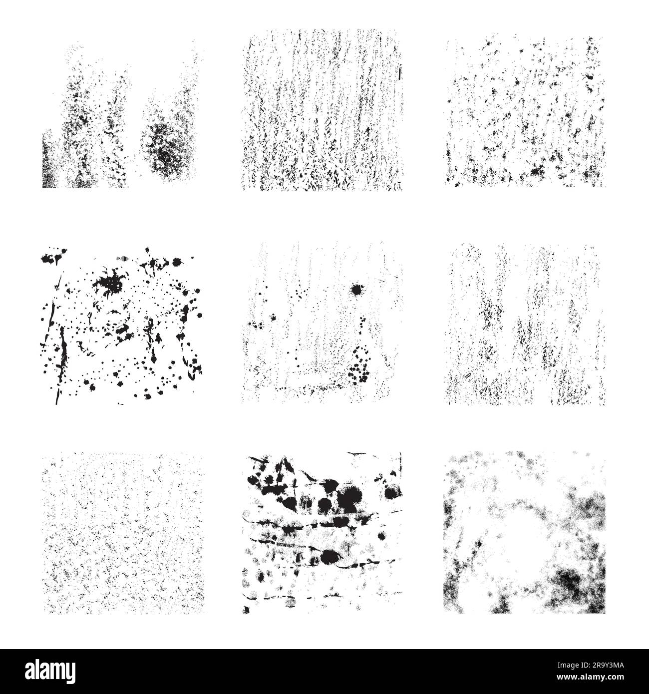 Distressed overlay texture rusty Cut Out Stock Images & Pictures - Alamy