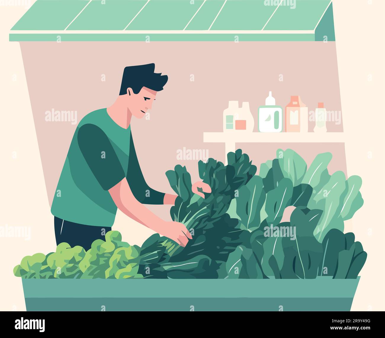 Diverse produce Stock Vector Images - Alamy