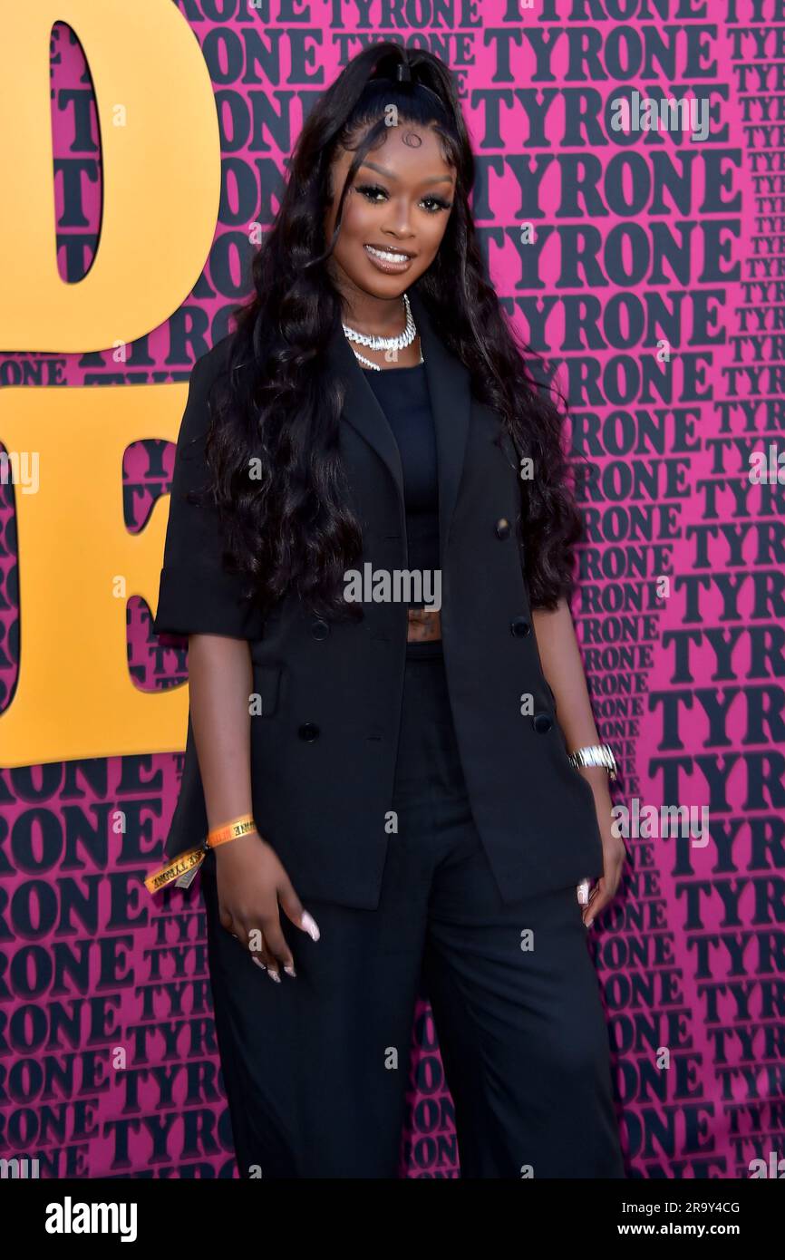 Maggie Carrie bei der Premiere des Netflix Films 'They Cloned Tyrone ...