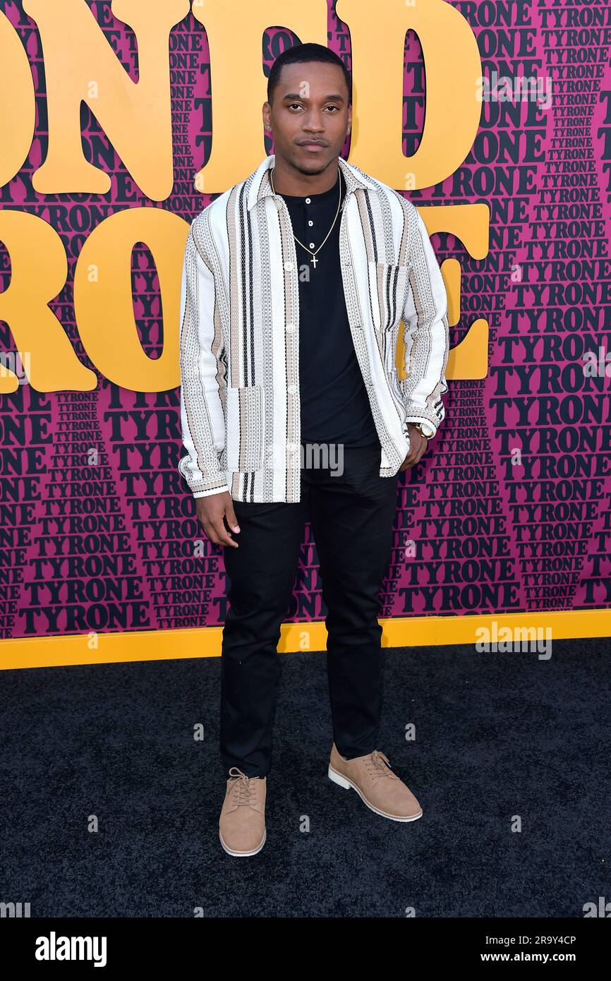 Zechariah Eubanks bei der Premiere des Netflix Films 'They Cloned ...