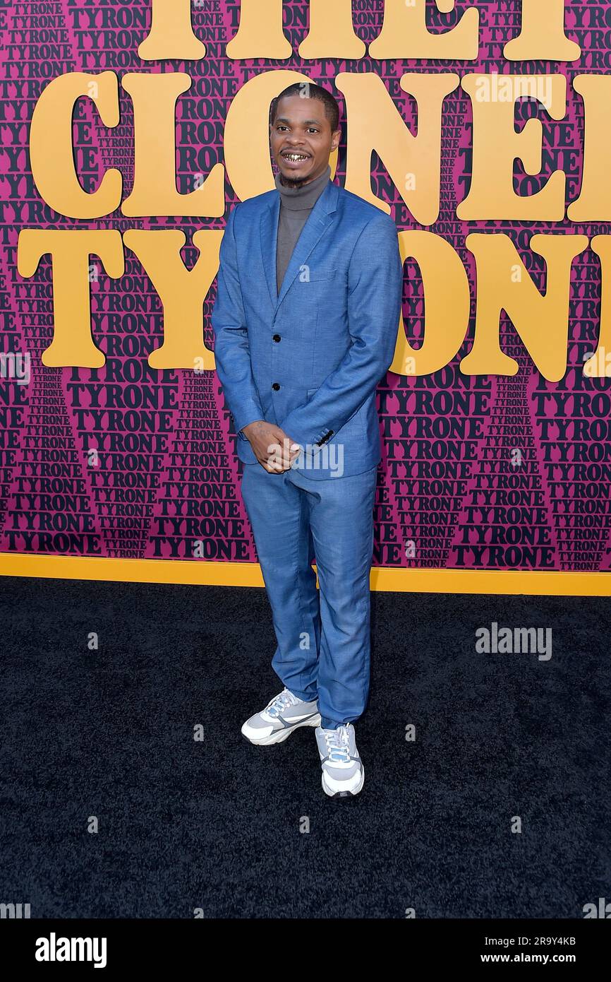 Shariff Earp bei der Premiere des Netflix Films 'They Cloned Tyrone ...