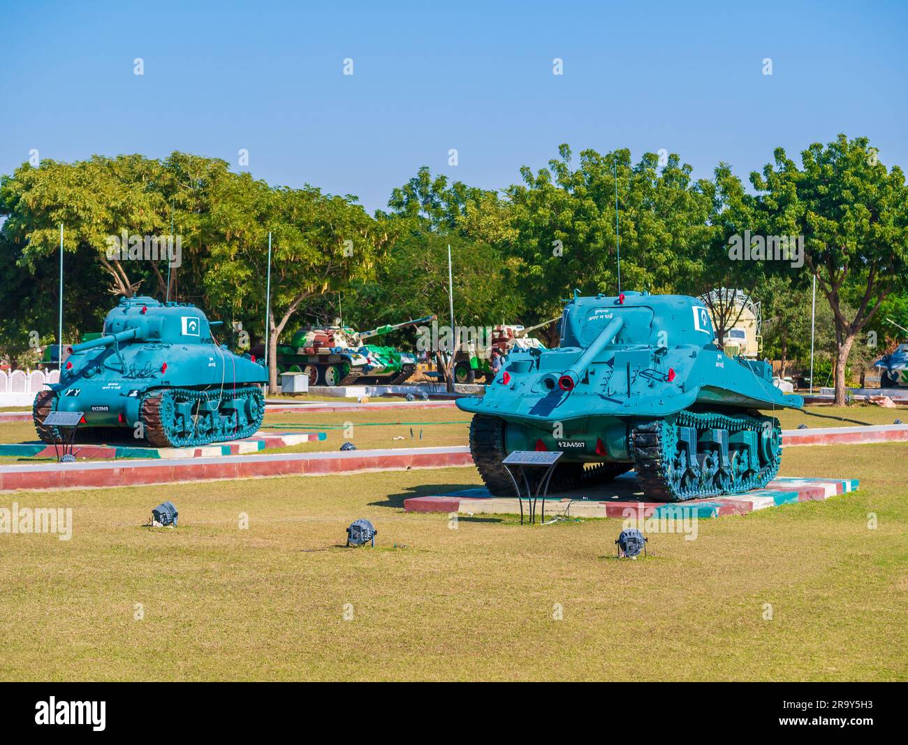 Jaisalmer, India - December 24, 2022: Pakistani Army tank captured by ...