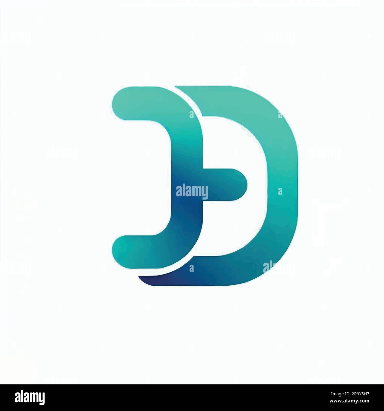 Letter d logo vector vectors Cut Out Stock Images & Pictures - Alamy