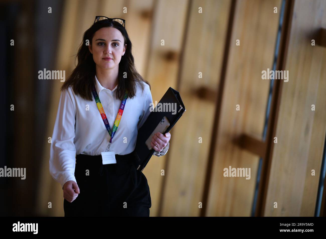 Edinburgh Scotland, UK 29 June 2023. Màiri McAllan at the Scottish ...