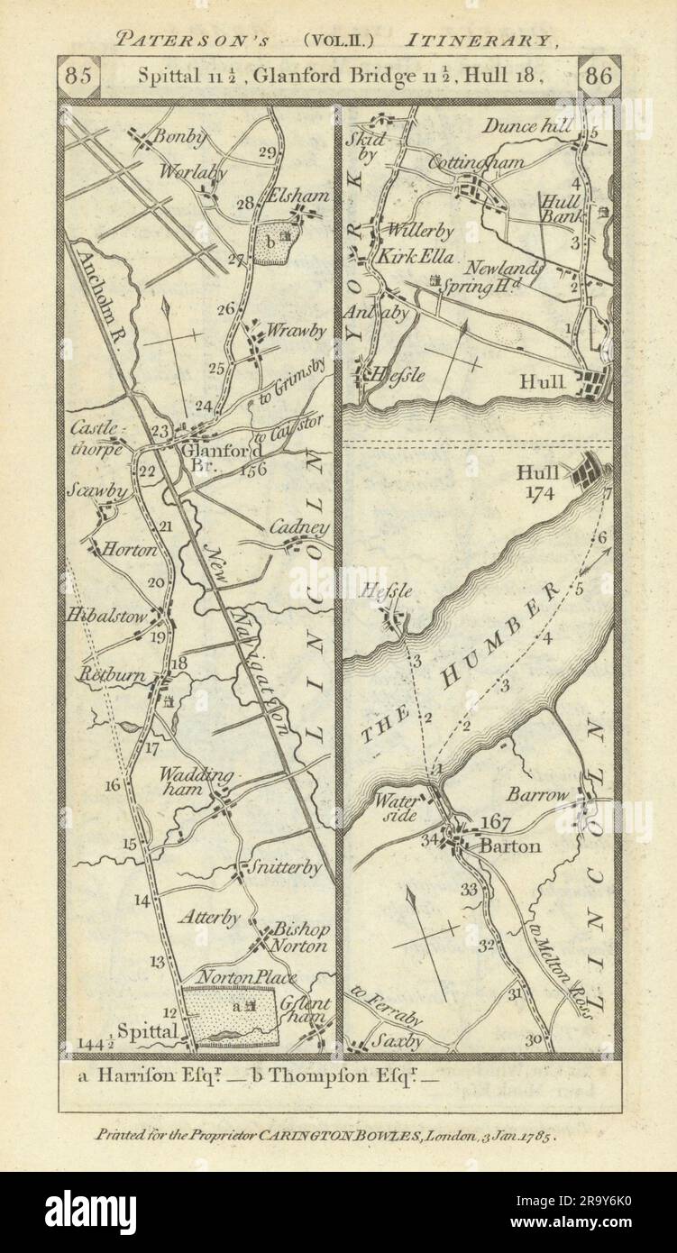 Barton map hi-res stock photography and images - Alamy