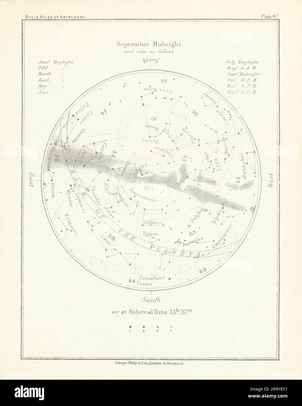 Night Sky Map Astronomy Ball