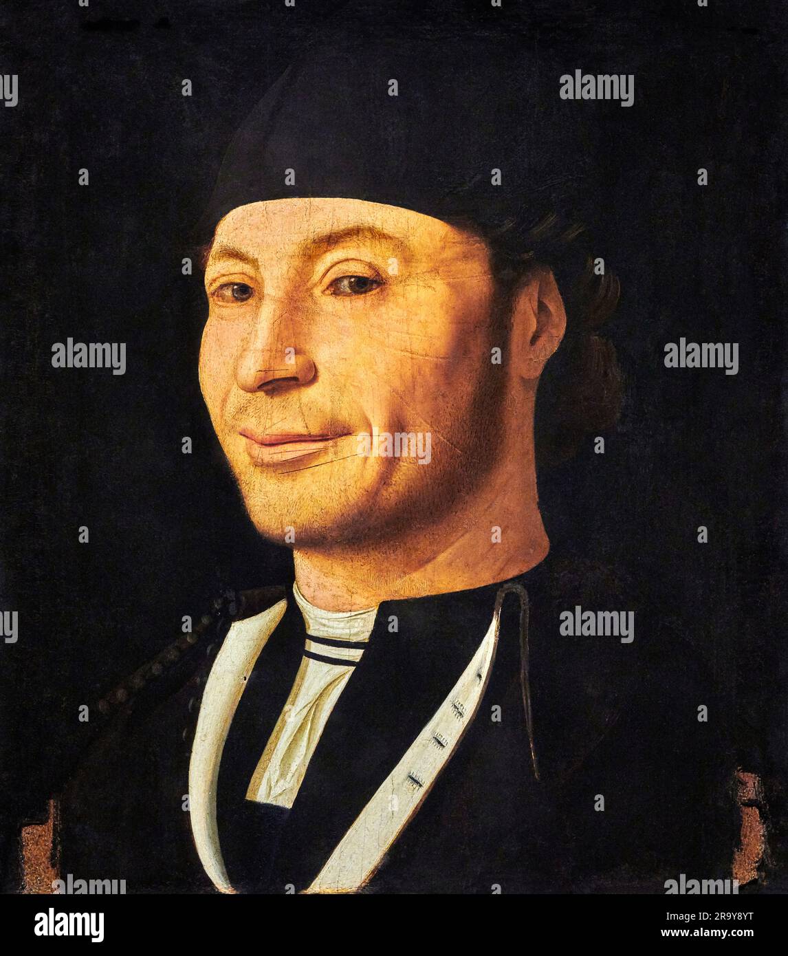 Ritratto di uomo - olio su tavola - Antonello da Messina - XV secolo ...