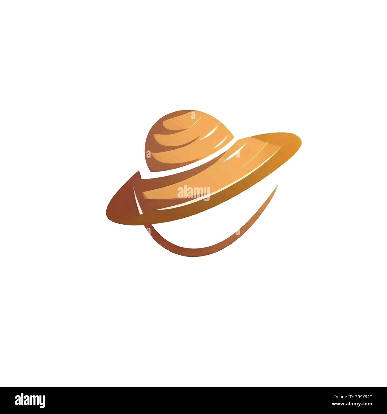 Vintage hat fashion illustration Cut Out Stock Images & Pictures - Alamy