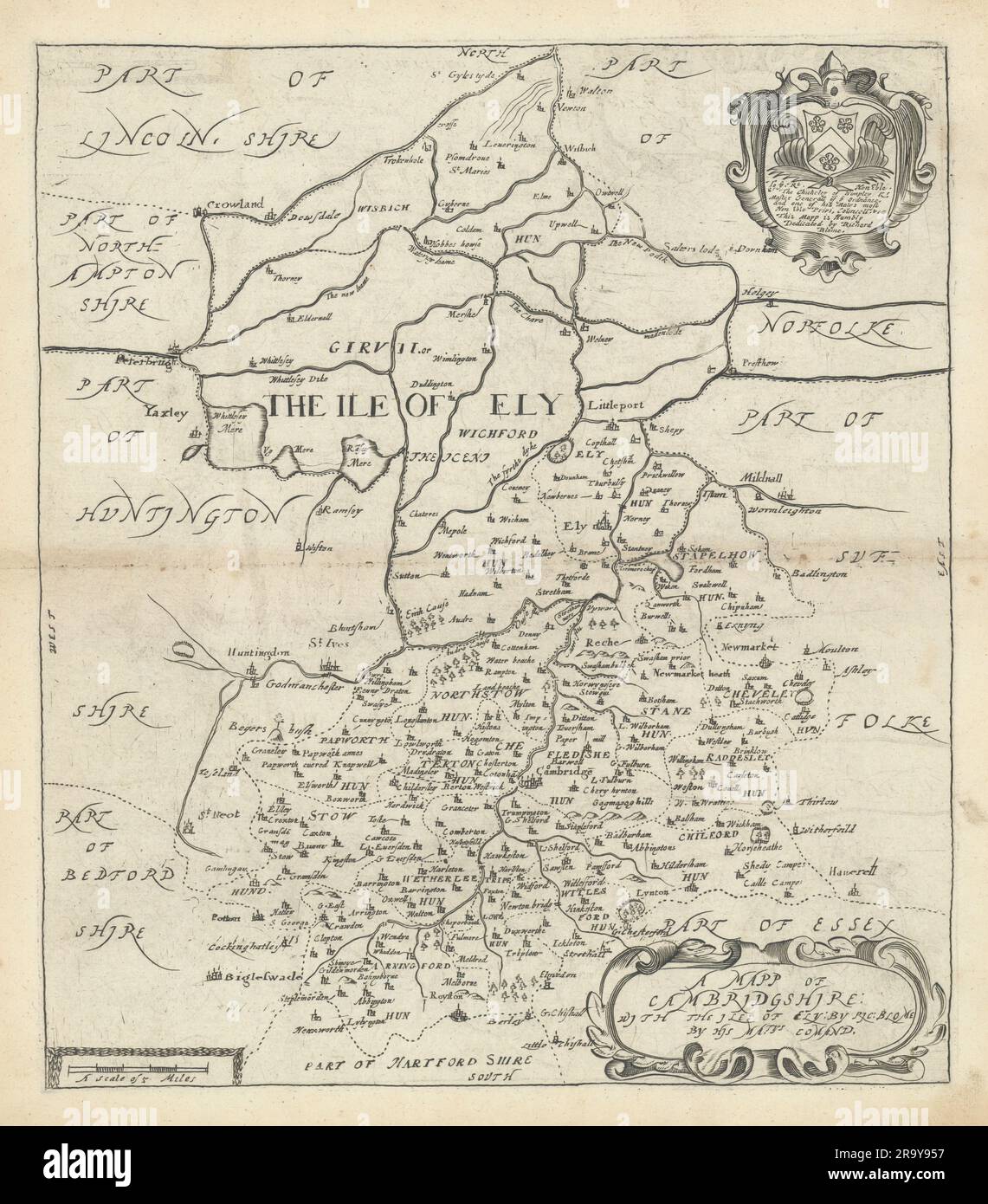 Old map ely hi-res stock photography and images - Alamy