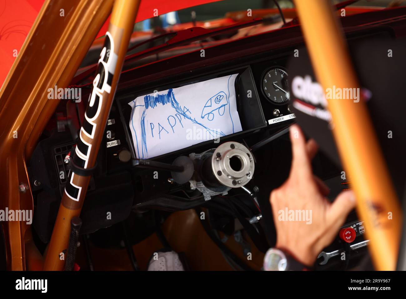 Depot before the KAK Midnattssolsrallyt (In english: Midnight Sun Rally ...