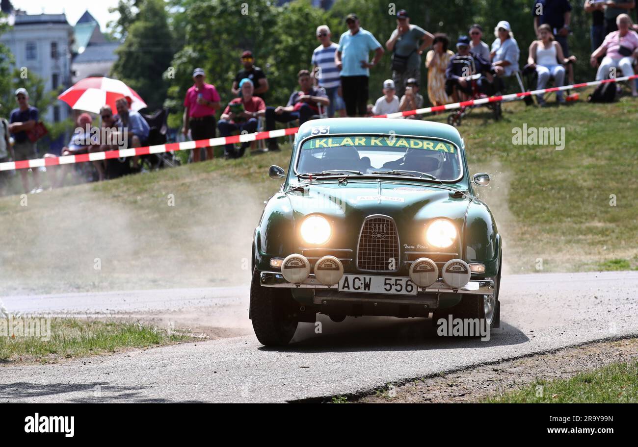 No 33 Cay Fredriksson, Sigtuna RC, Saab Sport, during the KAK ...