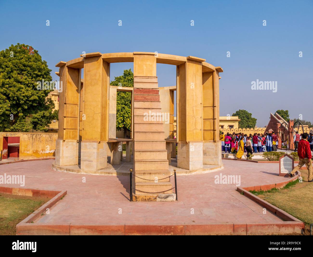 Jaipur, India - December 20, 2022: Jantar mantar, UNESCO World Heritage ...