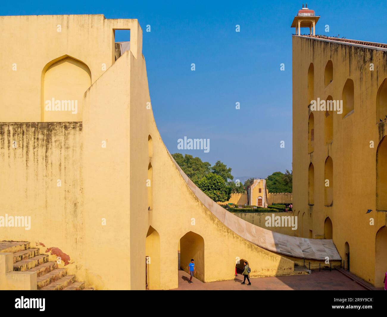 Jaipur, India - December 20, 2022: Jantar mantar, UNESCO World Heritage ...