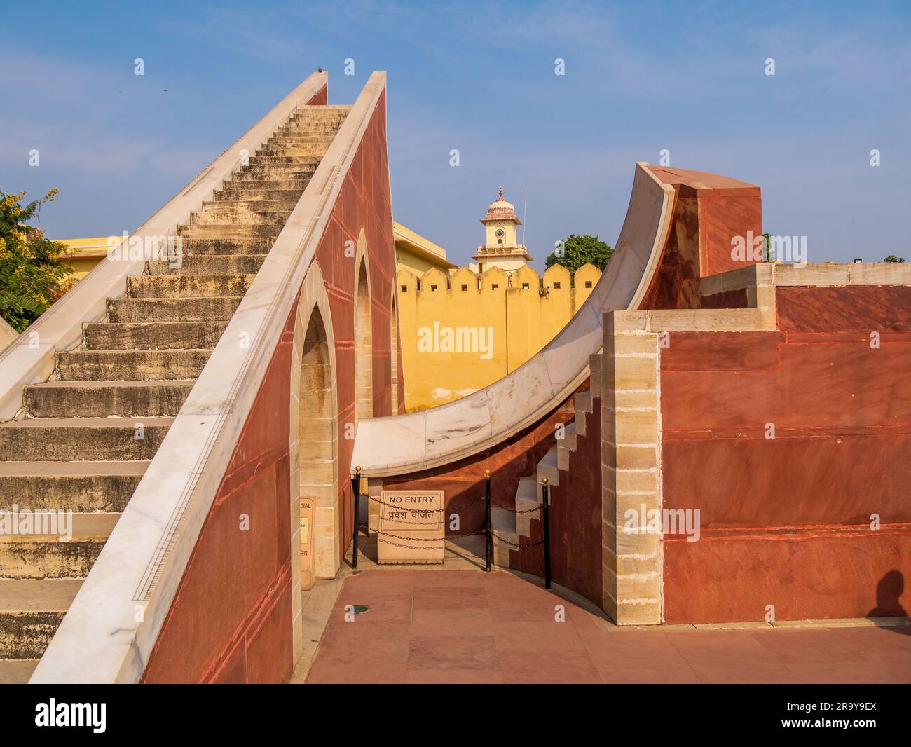 Jaipur, India - December 20, 2022: Jantar mantar, UNESCO World Heritage ...