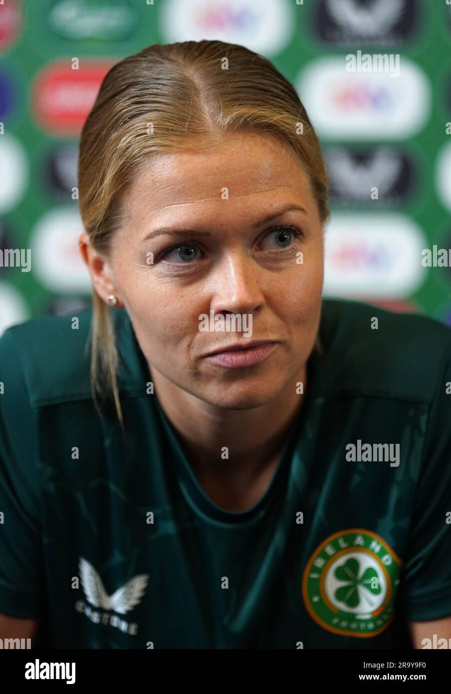 Republic of Ireland's Ruesha Littlejohn during a media day at the O ...