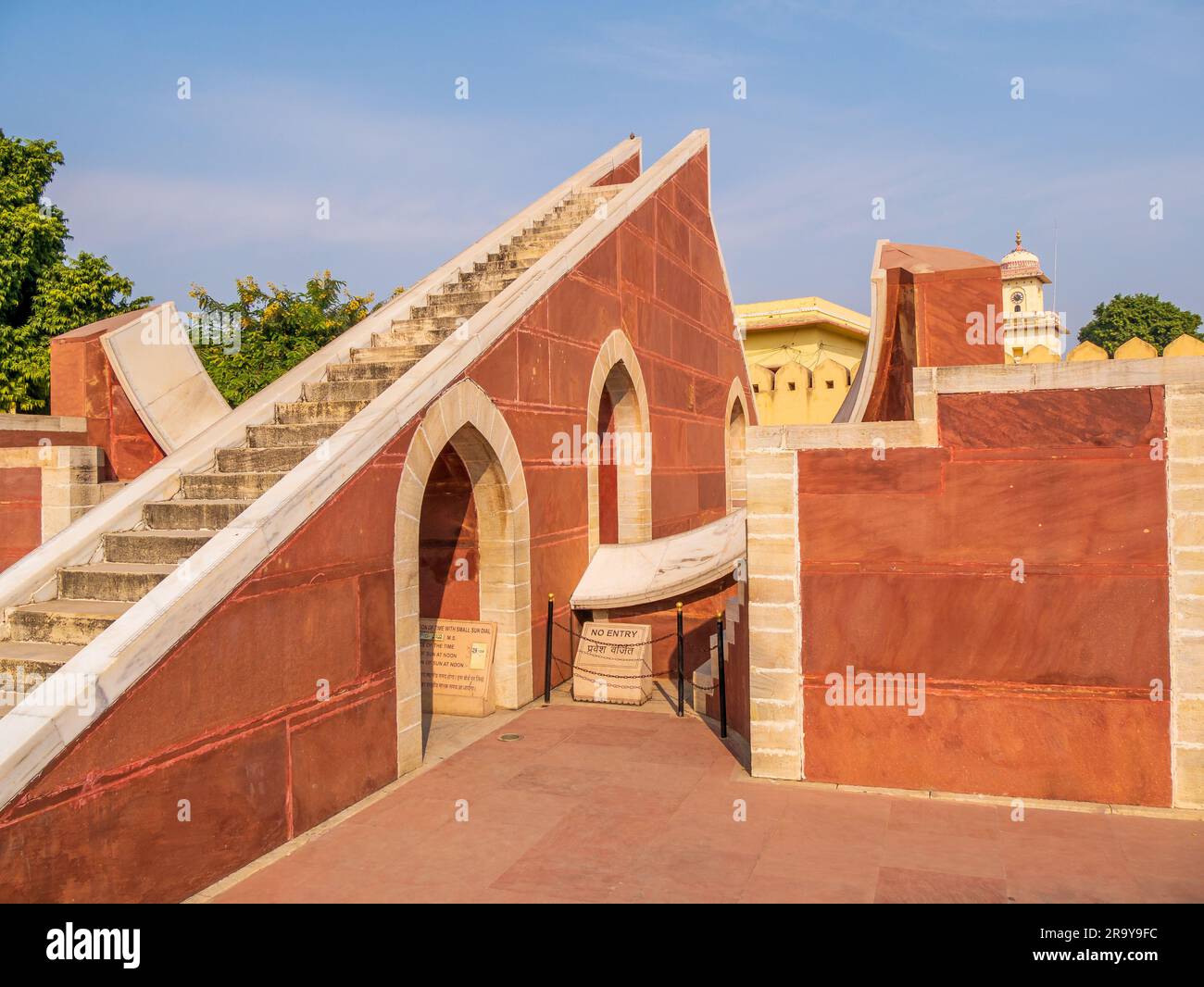 Jaipur, India - December 20, 2022: Jantar mantar, UNESCO World Heritage ...