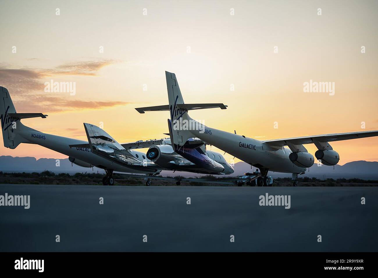 June 29, 2023: Image released by Virgin Galactic shows Virgin Galactic ...
