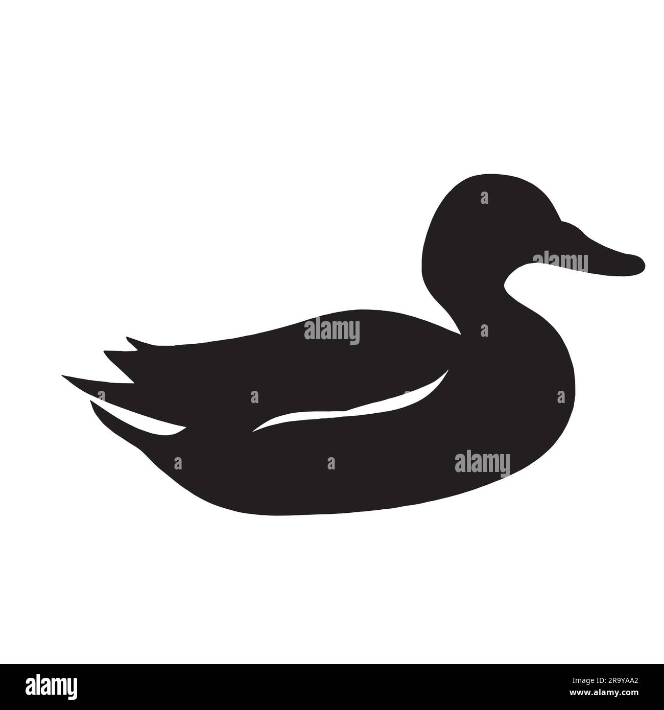 Sitting Duck Silhouette
