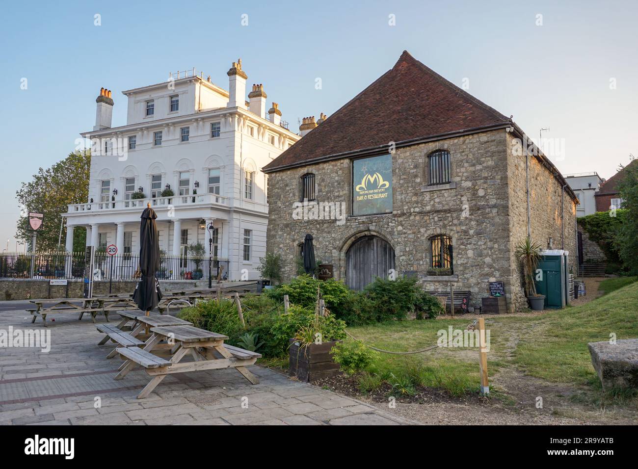 Southampton England 3 June 2023 - The Dancing Man Brewery in ...