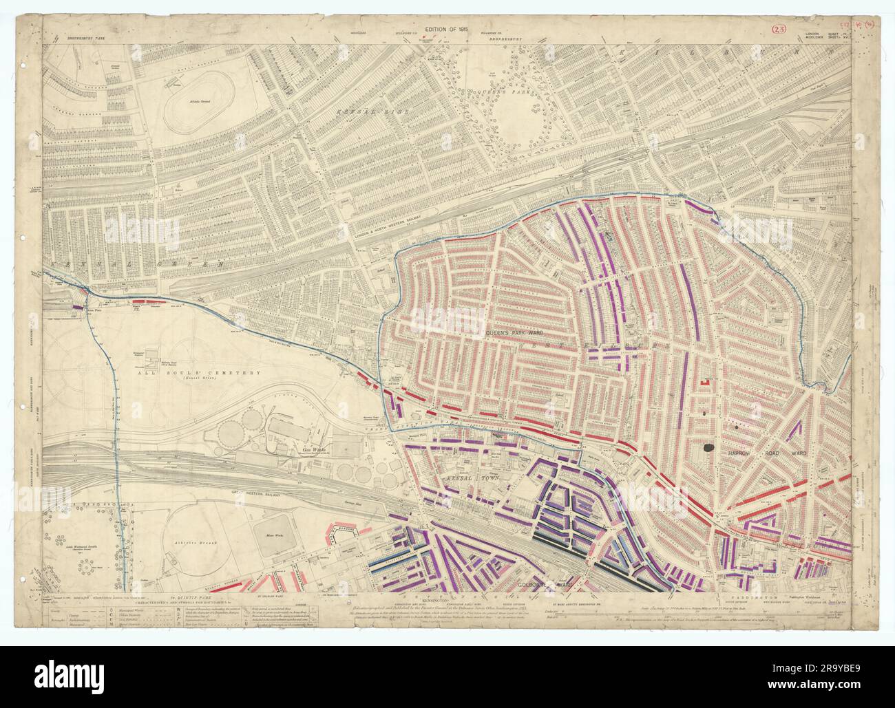 LSE POVERTY OS PROOF MAP Kensal Town W. Kilburn Maida Hill Westbourne ...