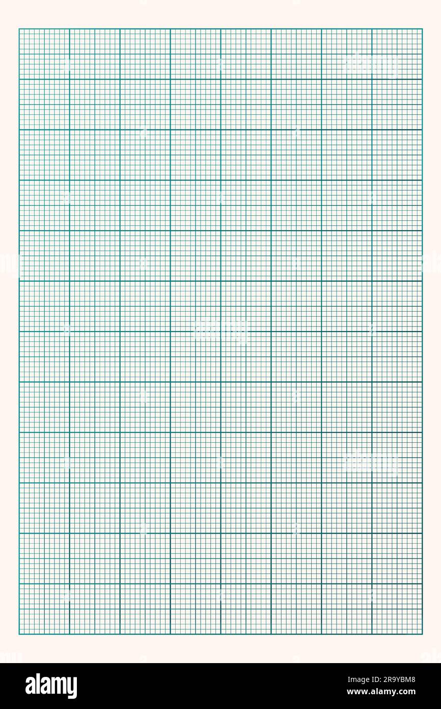 Millimeter graph paper grid. Abstract squared background. Geometric ...