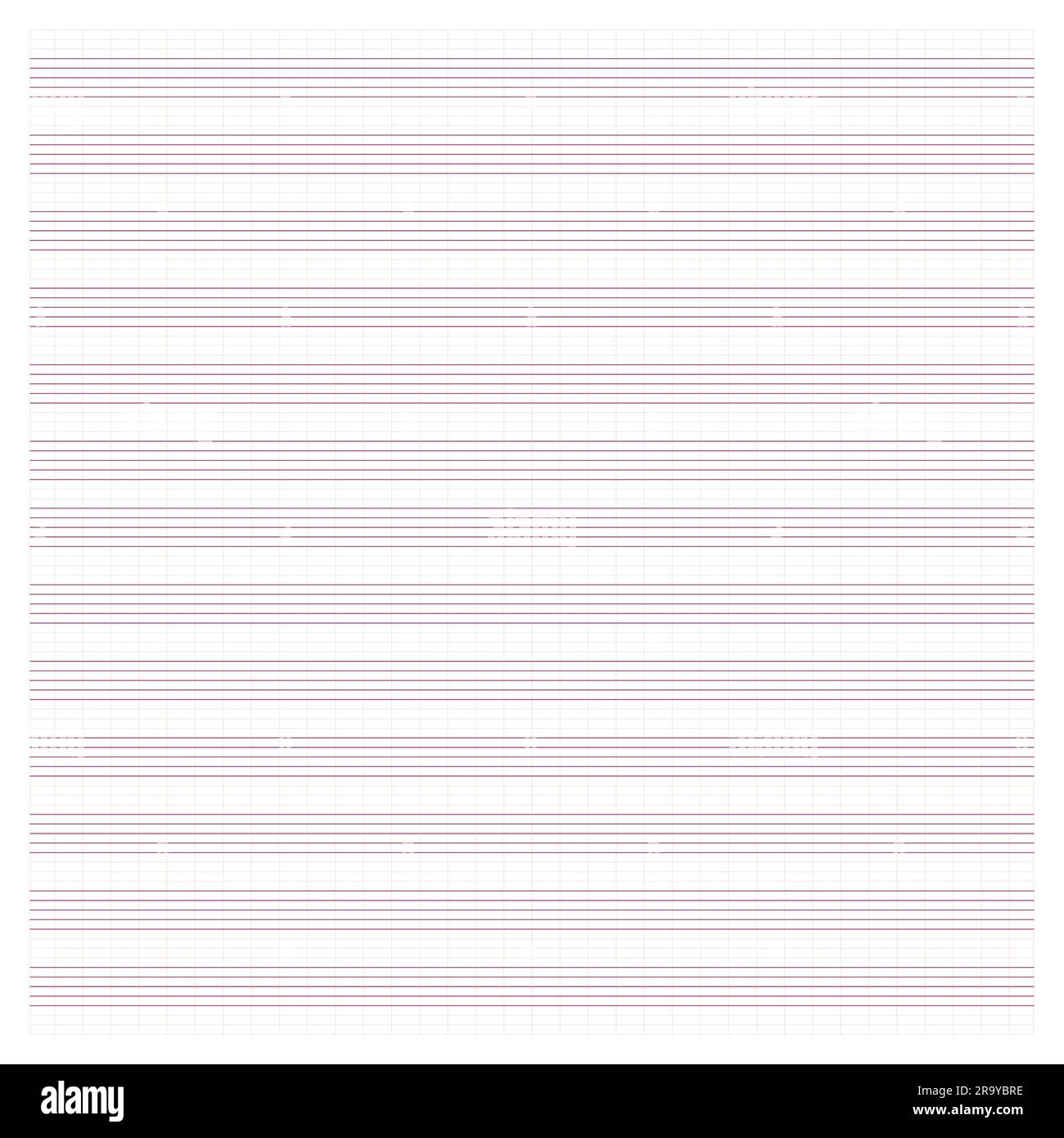Graph paper. Printable grid paper with stave on a white background. A ...