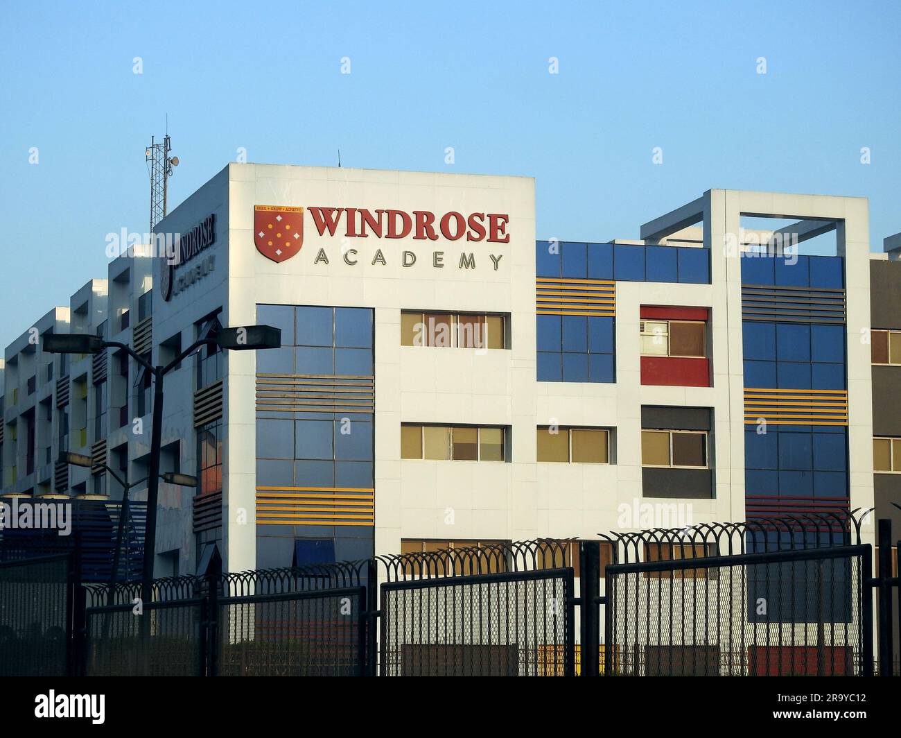Cairo, Egypt, June 26 2023: Windrose Academy Egypt campus, British ...