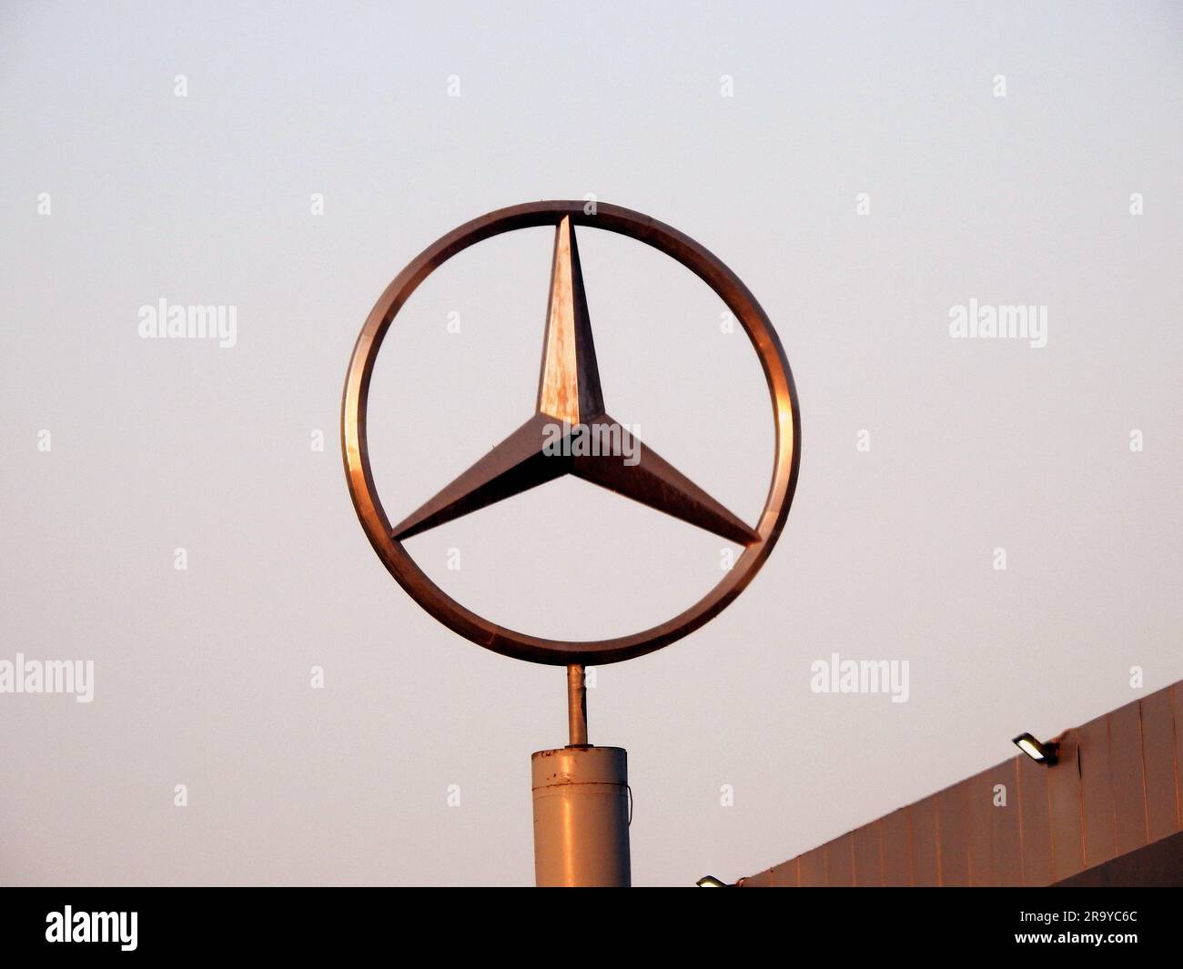 Cairo, Egypt, June 26 2023: Mercedes-Benz Egypt, a German luxury and ...