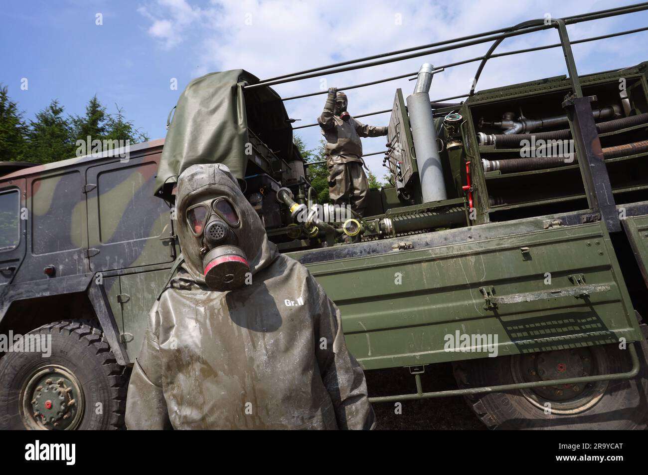 Decontamination equipment hi-res stock photography and images - Alamy