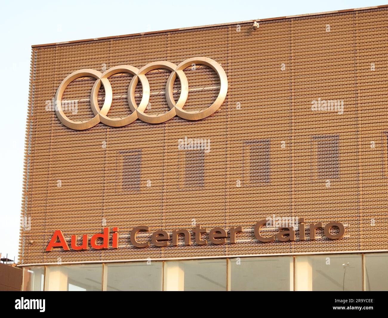 Cairo, Egypt, June 26 2023: Audi center Cairo, Audi AG, a German ...