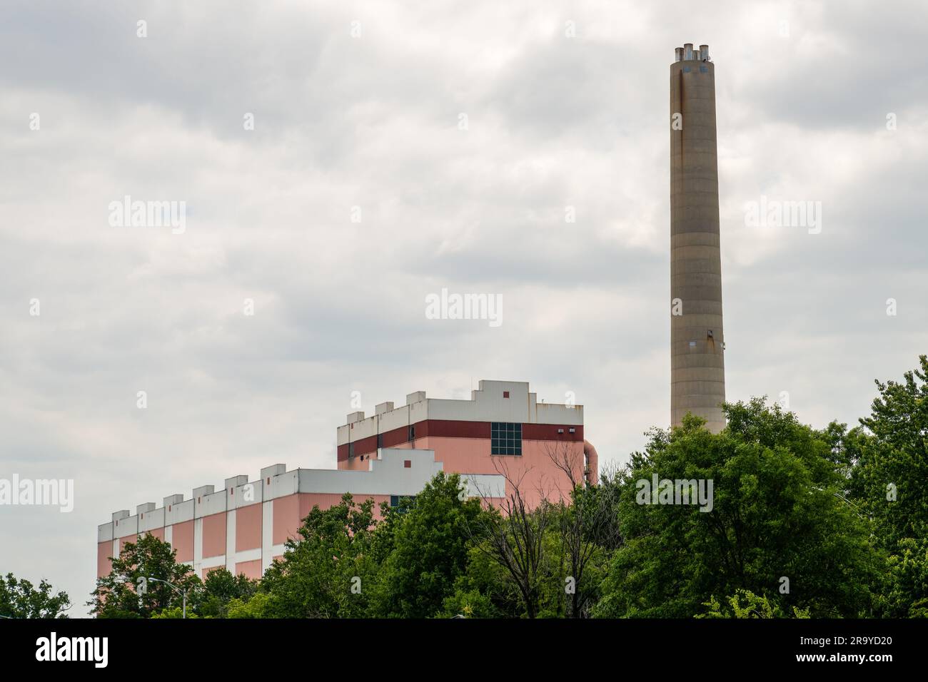 Camden, NJ - May 21, 2023: Covanta Camden Energy Recovery Center is a ...