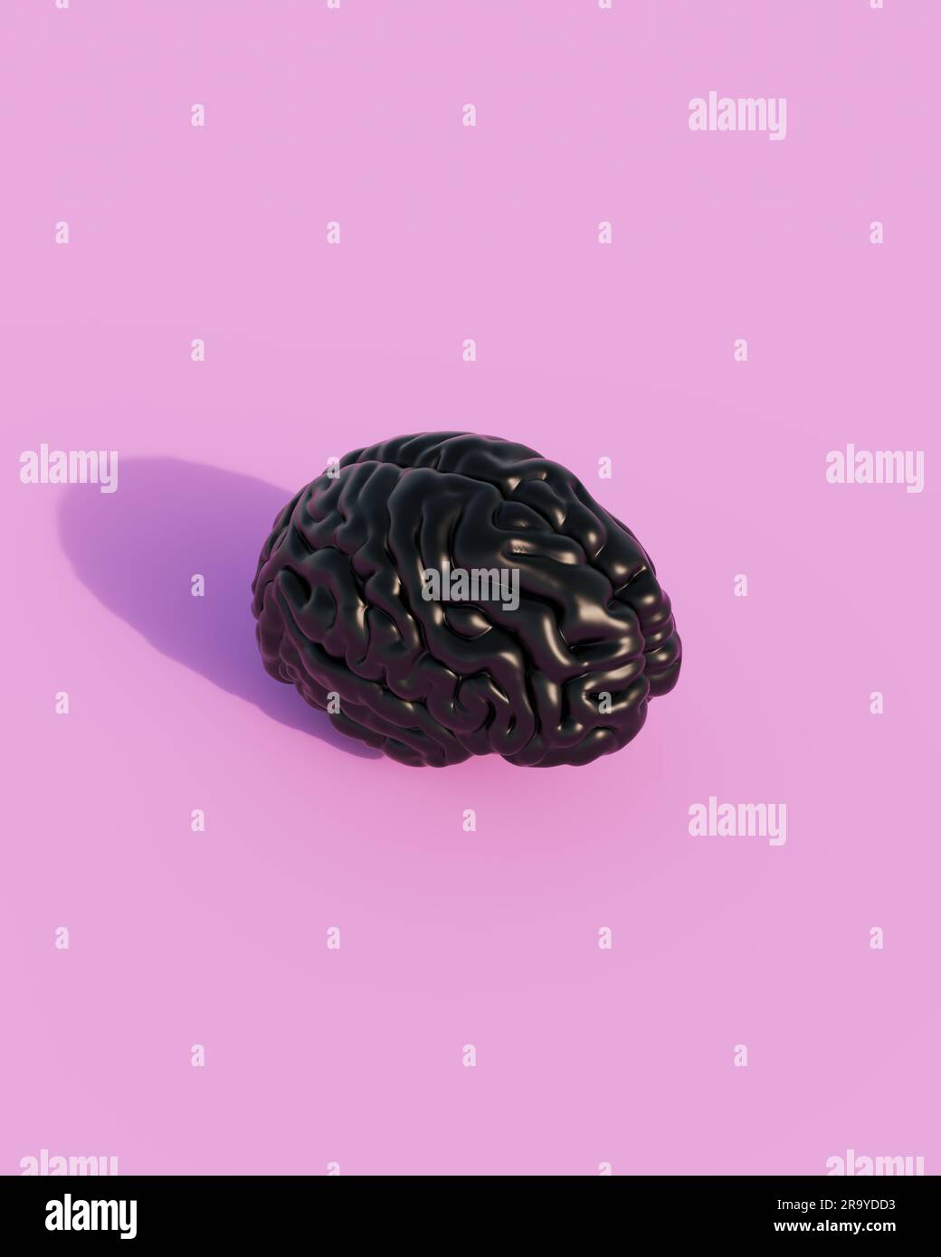 Human brain lobes and functions hi-res stock photography and images - Alamy