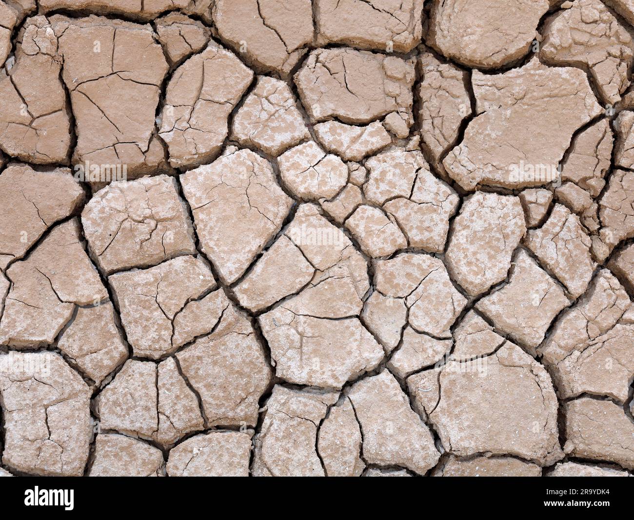 Dry cracked earth texture as concept of global climate warming or ...