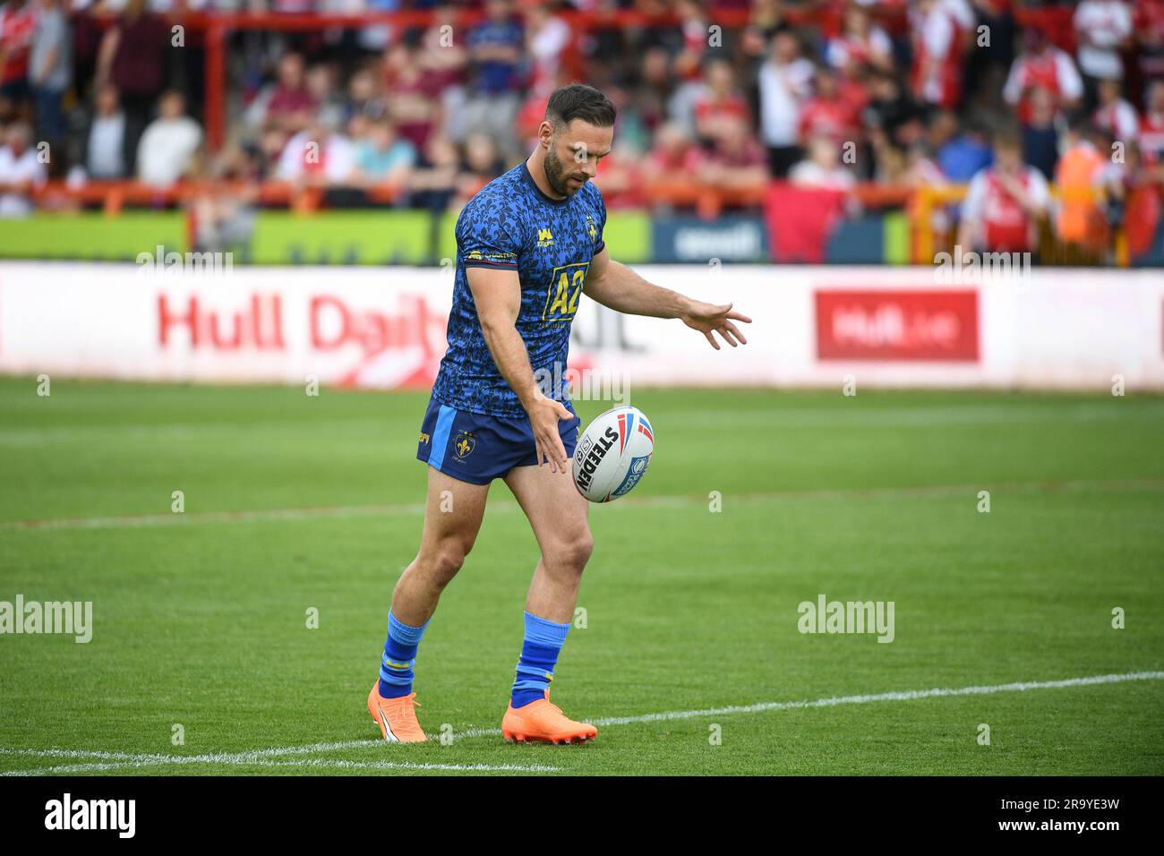 Hull, England - 23rd June 2023 - Wakefield Trinity's Luke Gale. Rugby ...