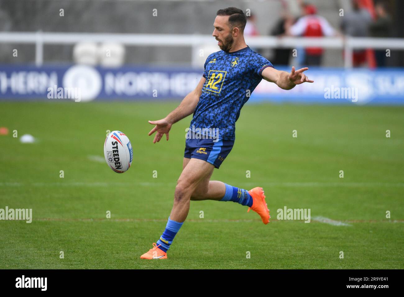 Hull, England - 23rd June 2023 - Wakefield Trinity's Luke Gale. Rugby ...