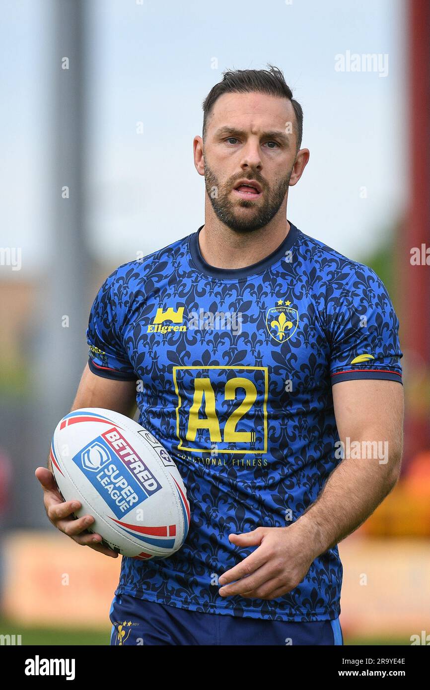 Hull, England - 23rd June 2023 - Wakefield Trinity's Luke Gale. Rugby ...