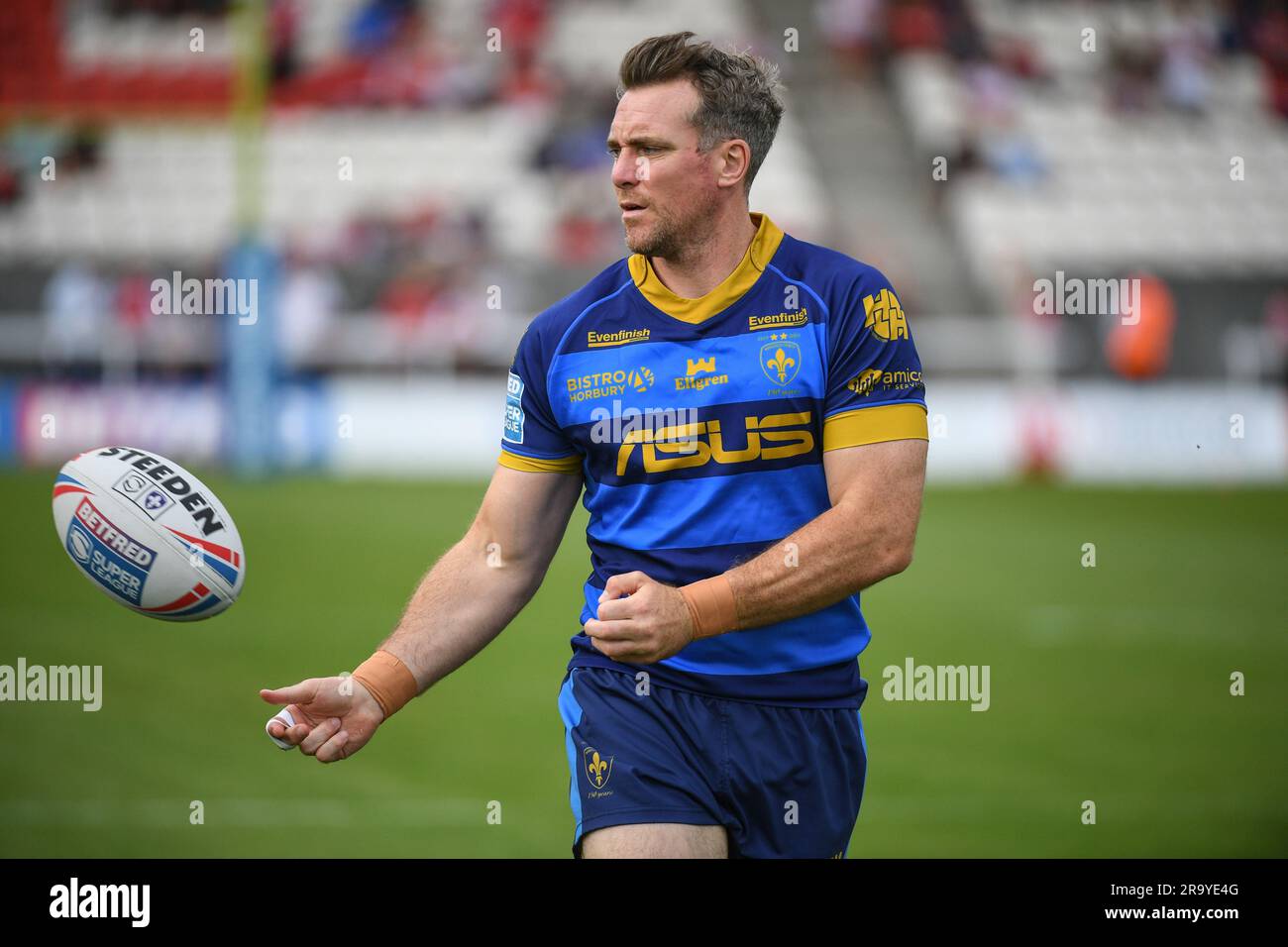 Hull, England - 23rd June 2023 - Wakefield Trinity's Matty Ashurst ...