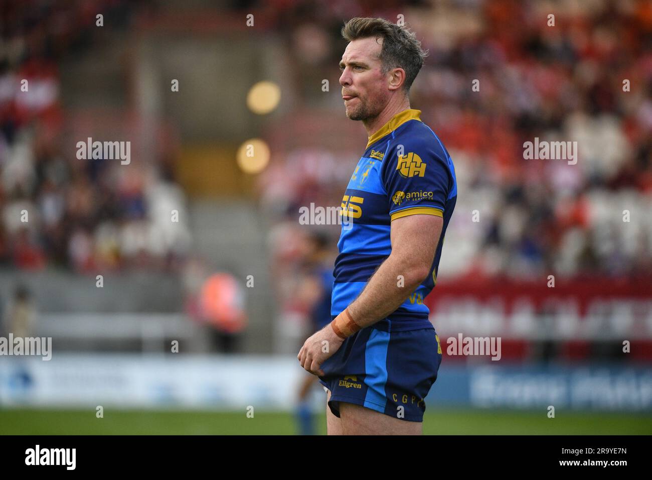 Hull, England - 23rd June 2023 - Wakefield Trinity's Matty Ashurst ...