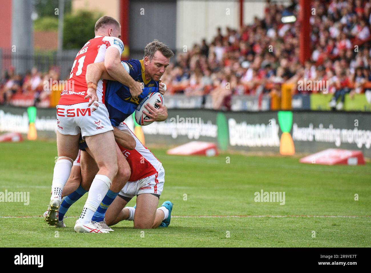 Hull, England - 23rd June 2023 - Wakefield Trinity's Matty Ashurst ...