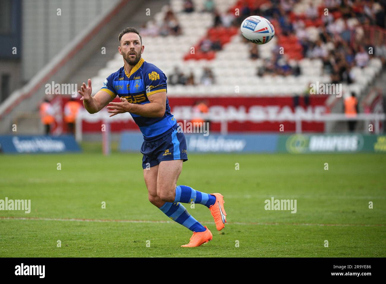 Hull, England - 23rd June 2023 - Wakefield Trinity's Luke Gale on debut ...