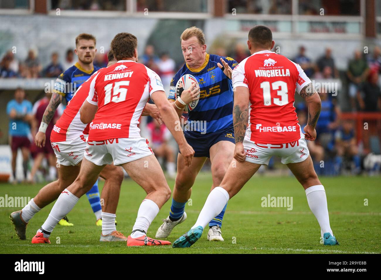 Hull, England - 23rd June 2023 - Wakefield Trinity's Eddie Battye in ...