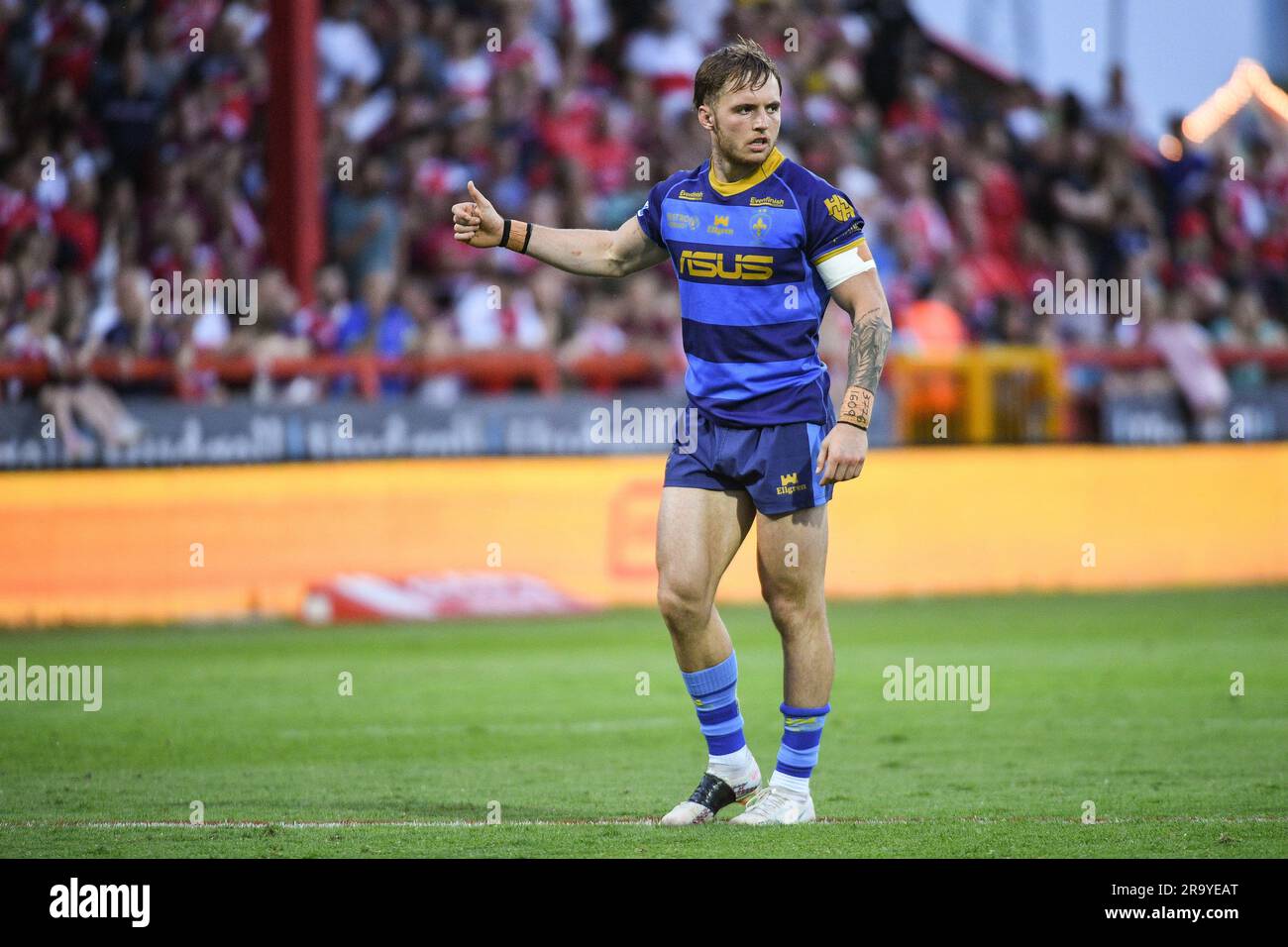 Hull, England - 23rd June 2023 - Wakefield Trinity's Jack Croft. Rugby ...