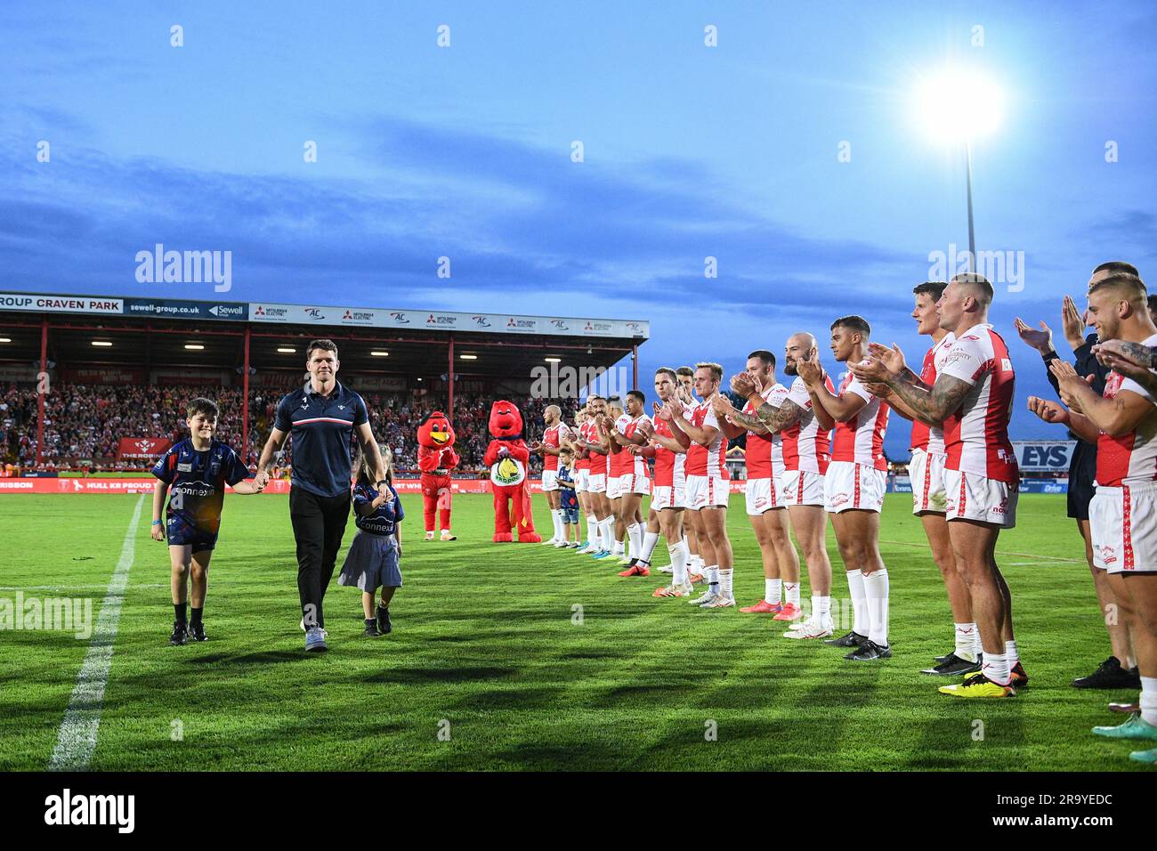 Hull, England - 23rd June 2023 - Lachlan Coote (1) of Hull Kingston ...