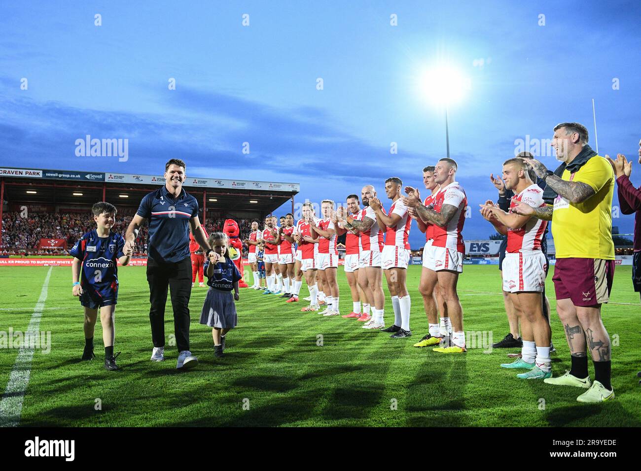 Hull, England - 23rd June 2023 - Lachlan Coote (1) of Hull Kingston ...