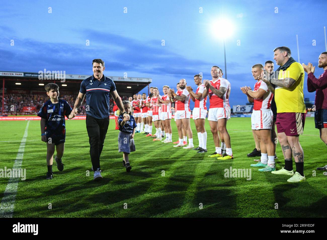 Hull, England - 23rd June 2023 - Lachlan Coote (1) of Hull Kingston ...