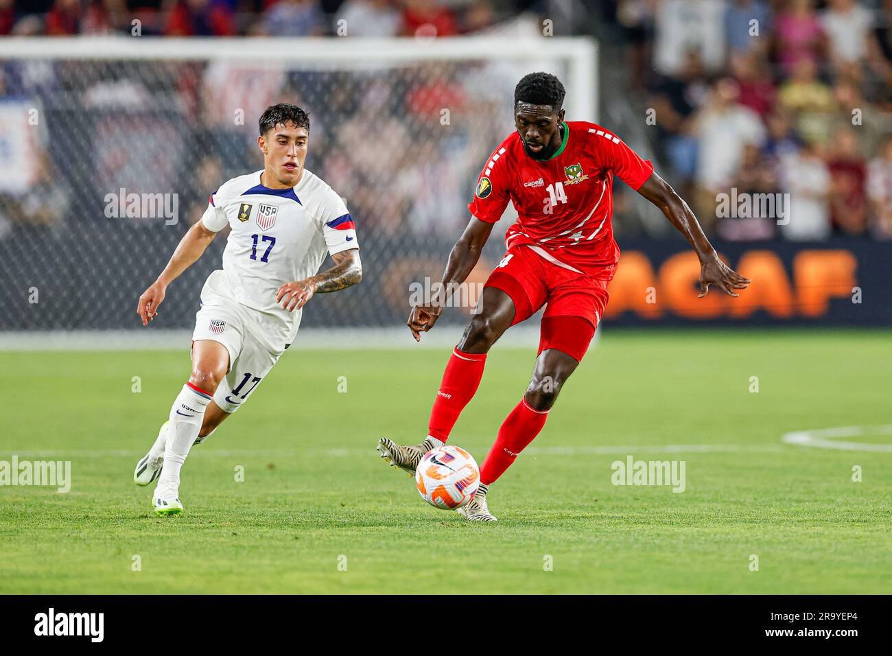 Usa saint kitts soccer hi-res stock photography and images - Alamy