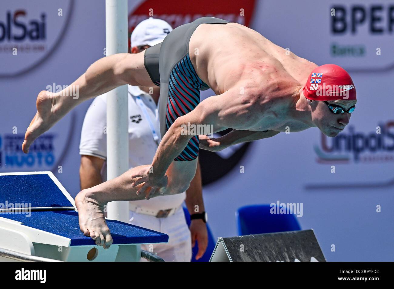 Thomas Dean of Great Britain competes in the 100m Freestyle Men Heats ...