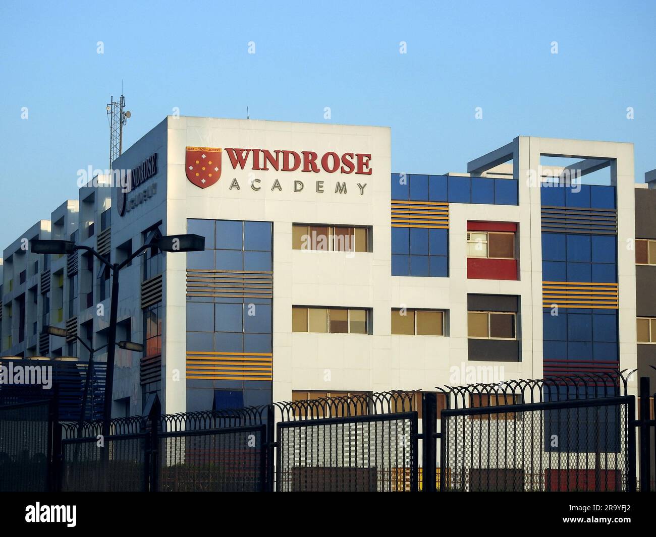 Cairo, Egypt, June 26 2023: Windrose Academy Egypt campus, British ...