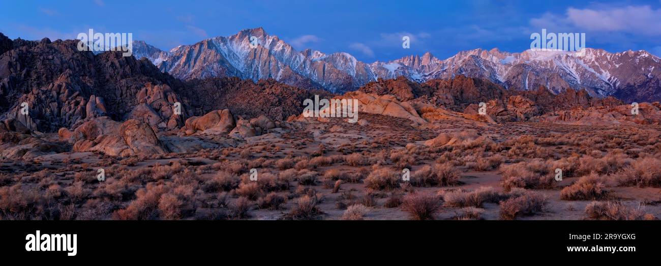 Alabama Hills California Stock Photo Alamy