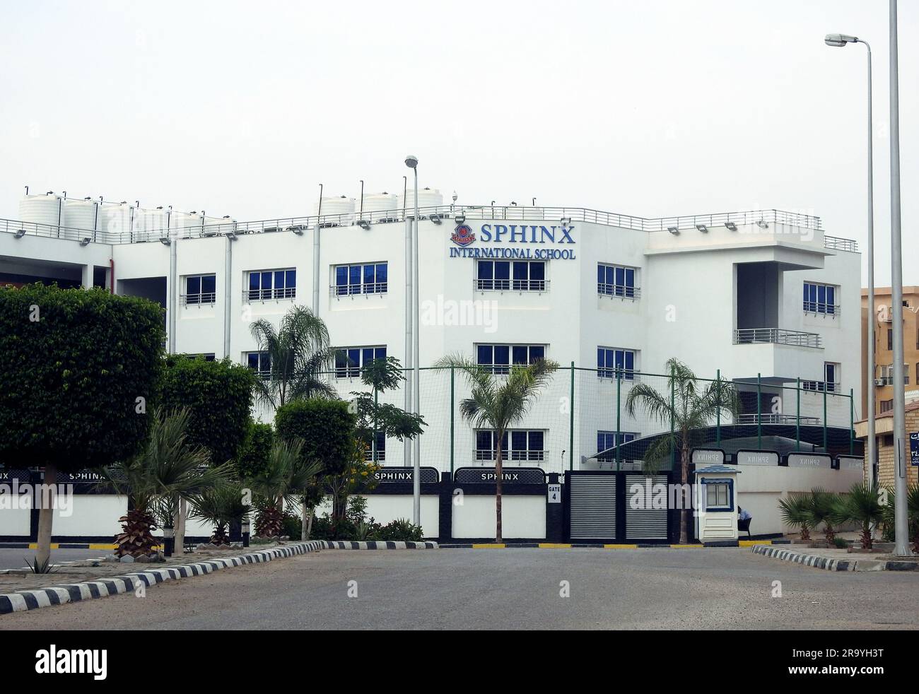Cairo, Egypt, June 6 2023: Sphinx International School SIS located in ...